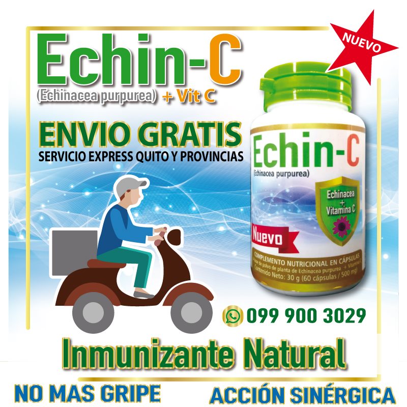 Echin-C-Domicilio | Echinacea y Vitamina C